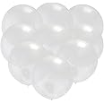 Amazon.com: 24pcs Clear Balloons 18 Inch Big Clear Balloons Latex Giant ...