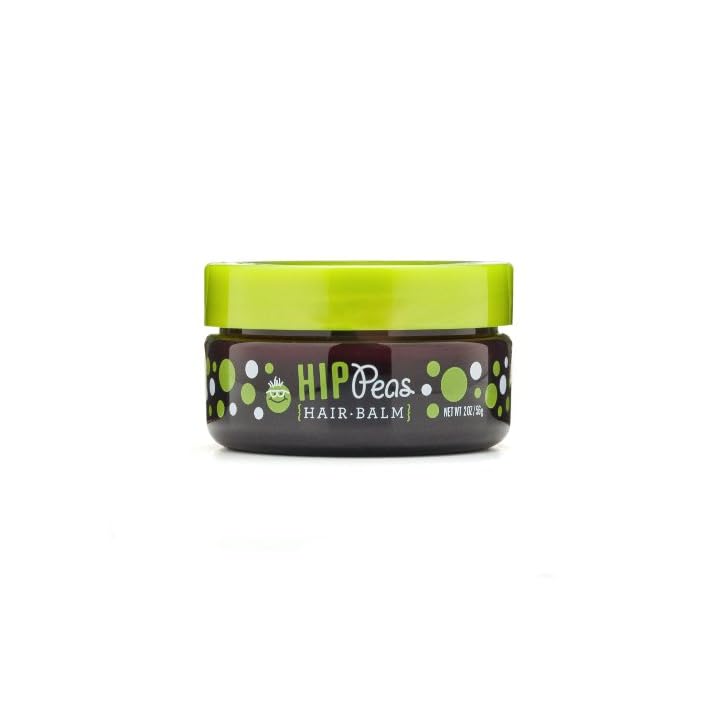 Hip Peas Natural Hair Styling Balm/Gel/Pomade - Light Hold, 2 oz jar ...