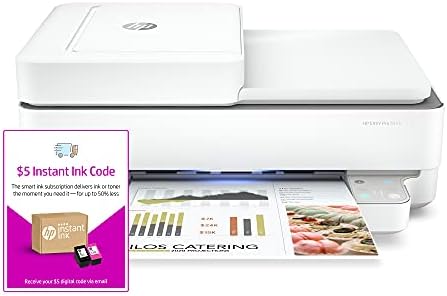 HP Envy Pro 6455 All-in-One Printer (5SE45A) and Instant Ink $5 Prepaid ...