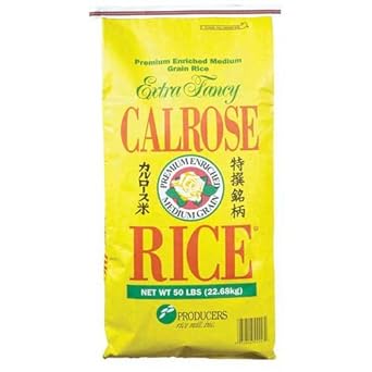 Amazon.com: Rice Calrose Paper Bag 50 Pound -- 1 Each: Industrial ...