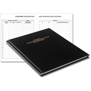 Amazon.com : BookFactory FFL Bound Book/FFL Log Book/FFL Record Book ...