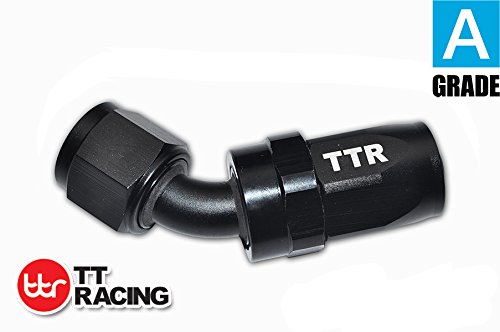 Amazon.com: AN-10 10AN AN10 45 Degree Reusable Swivel Fitting Hose End ...