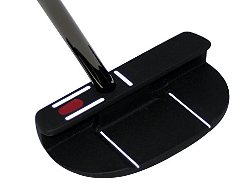 SeeMore Putter Co. Seemore FGP Black Mallet Putter (Left Hand, 37-Inch ...