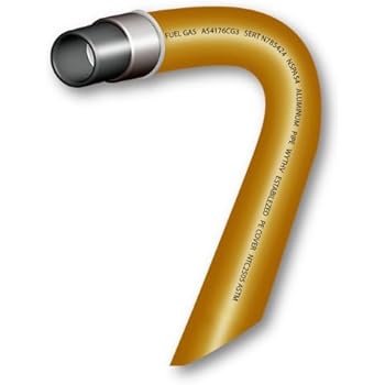 Gas Flex 3/4" GAS Tubing Pipe KIT 33 Ft with 2 Fittings Gas Flex ...