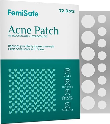 Femisafe Acne Pimple Patch 72 Invisible And Waterproof Enriched With