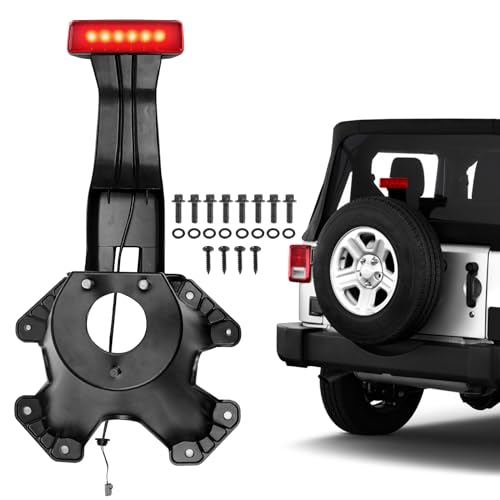 Dexonu Spare Tire Holder Mount Bracket Compatible with 2007-2018 Jeep ...