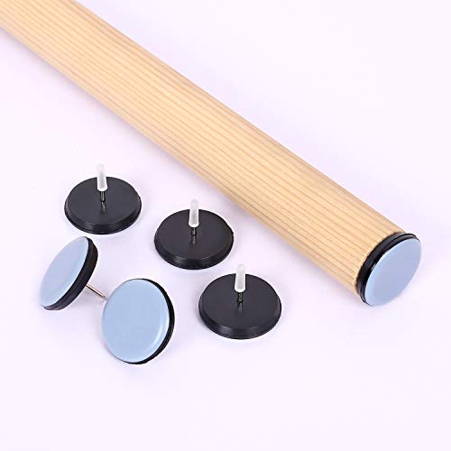 Ezprotekt 40 PCS Chair Glides, 3/4 inch Furniture Glides Nail on ...