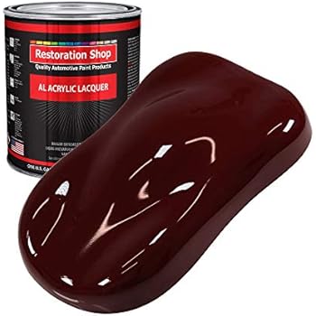 Amazon.com: Restoration Shop - Gallon ONLY - Carmine RED Acrylic ...