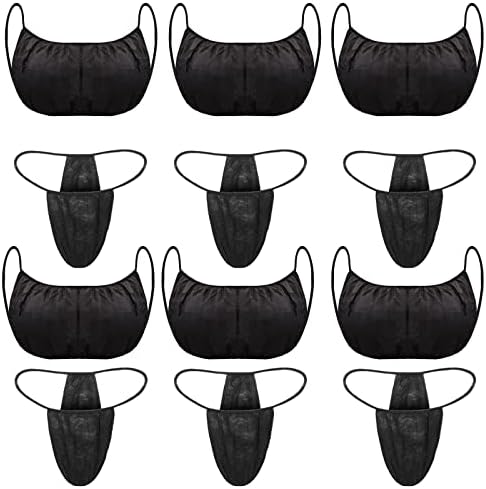 Yahenda 50 Pieces Disposable Bras and Panties for Spa Women Disposable ...