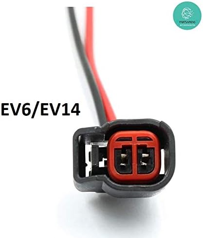 for Toyota EV6/EV14, 4 Fuel Injector Connectors Socket Plugs with ...