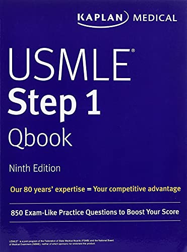 USMLE Step 1 Qbook: Kaplan Medical: 9781506250267: Amazon.com: Books