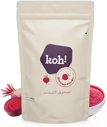 KOH! Beetroot Powder 100g | For Healthy Face, Skin, Hair, Heart Health ...