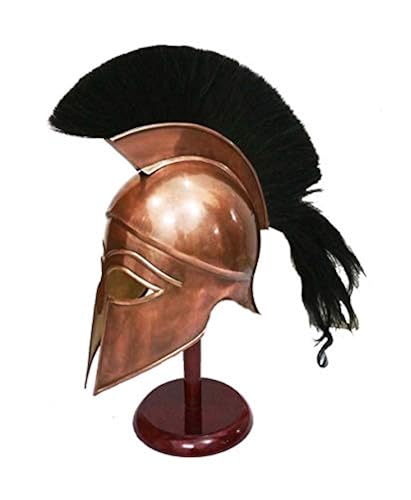 AnNafi® Medieval Greek Corinthian Helmet Movie Roman Spartan Helmet ...