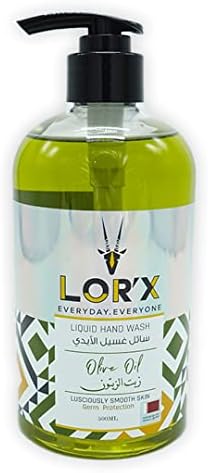 Lor'x Olive Oil Scent Liqiud Hand Soap 500 ml, Olive price in Saudi ...
