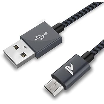 Amazon.com: Anker 6ft / 1.8m Nylon Braided Tangle-Free Micro USB Cable ...