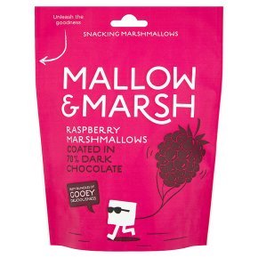 Mallow & Marsh Raspberry Chocolate Covered Marshmallow Bar, 35 g, Pack ...