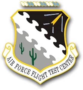 Amazon.com: US Air Force Flight Test Center Decal Sticker 3.8" 6-Pack ...