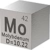 Molybdenum Cube - Metal Element Cubes - Laser Engraved Density Cube Set ...
