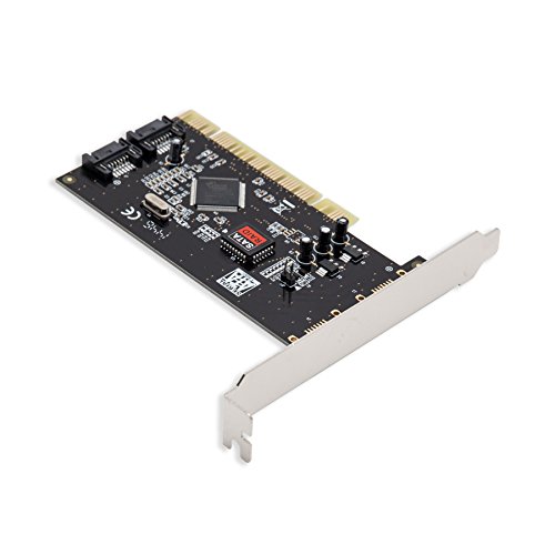 Syba 2-Port SATA I PCI Raid Controller Card Silicon Image Chipset SD ...