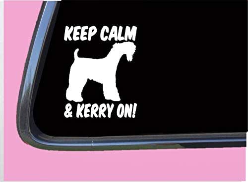 Amazon.com: Keep Calm Kerry Blue Terrier TP 556 vinyl 6" Decal Sticker ...
