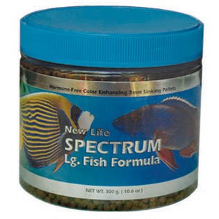 New Life Spectrum Large Fish Formula 3mm Sinking Pellet Fish Food ...