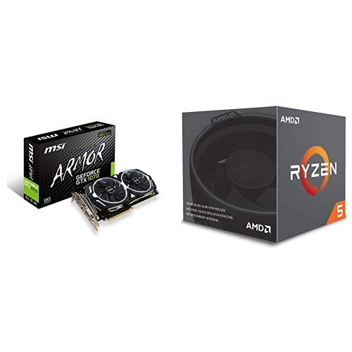 MSI Gaming GeForce GTX 1070 8GB GDDR5 SLI DirectX 12 VR Ready Graphics ...