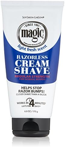 SoftSheen-Carson Magic Razorless Shaving Cream for Men, Hair Removal ...