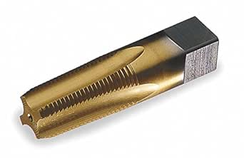 Pipe Tap, Taper, 1/8-27, Tin, 4 Flt: Amazon.com: Industrial & Scientific