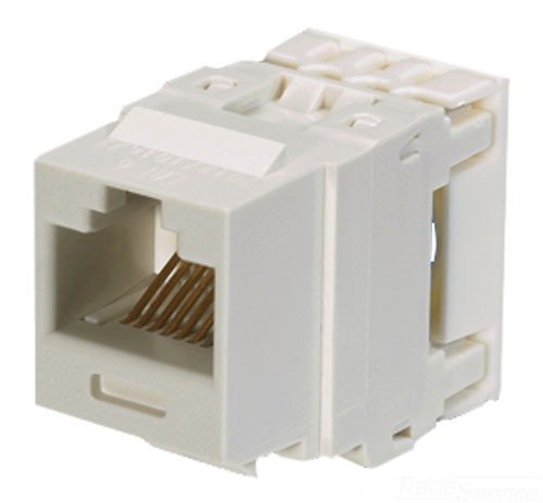 Panduit NK688MWH Category-6 8-Wire Jack Module White tillescenter Industrial Electrical Terminal ...