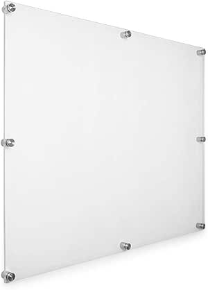 Amazon.com: Wexel Art 34x44-Inch Double Panel Grade Acrylic Floating ...