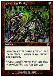 Amazon.com: Magic: the Gathering - Ensnaring Bridge - Seventh Edition ...