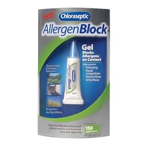 Amazon.com: Chloraseptic Allergen Block Gel, .1-Ounce Packages: Health ...