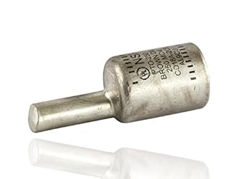 Dual Rated Compression Connector, Offset Pin Terminal - PTO Series, 250 ...