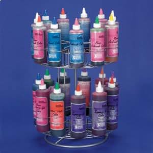 Liquid Food Coloring Bottle Rack Rotating Equipment Holder Storage ...