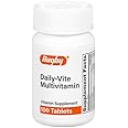 Amazon.com: Rugby Daily-Vite Multivitamin - Daily Vitamin Supplement - 100 Tablets : Health ...