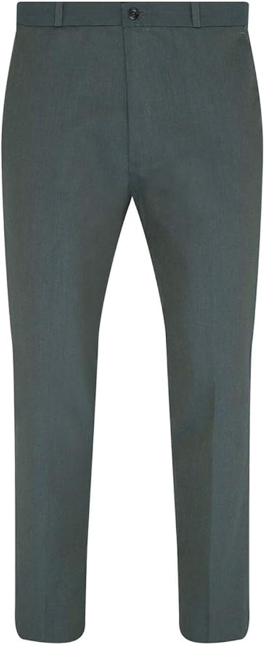 Relco Mens Stay Press Burgundy Tonic Trousers Two Tone STA Prest Retro ...