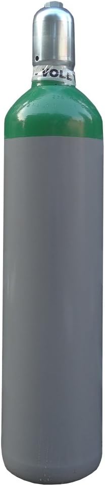 Argonflasche Argon 4.6 20 Liter fabrikneue Eigentumsflasche zum WIG ...