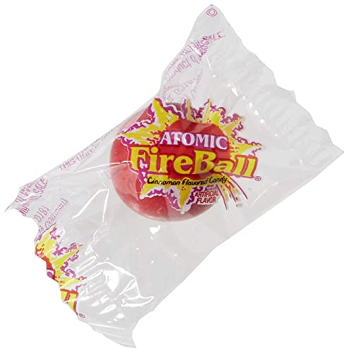 ATOMIC FireBall Candy - 4 LB Bag - Individually Wrapped - QUEEN JAX ...