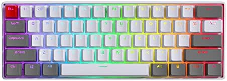 BOYI 61 Mini Mechanical Keyboard,60% Mini RGB PBT Keycap Cherry MX ...