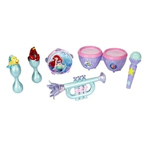 Amazon.com: Disney Princess Ariel's Musical Instruments Set: Toys & Games