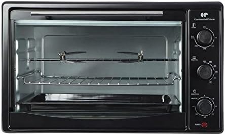CONTINENTAL EDISON Mini Four chaleur tournante 42L NOIR: Amazon.fr: Cuisine & Maison