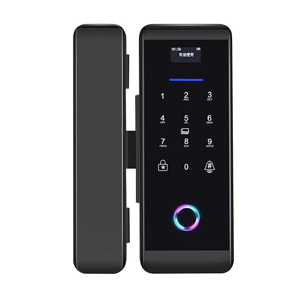 Mua Smart Glass Door Lock-Electronic Sliding Door Lock Fingerprint ...