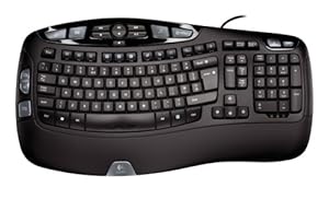Logitech Wave Keyboard: Amazon.co.uk: Computers & Accessories
