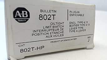 Allen-Bradley 802T-HP Oiltight Limit Switch, No Operator, 2P, 50D Max ...