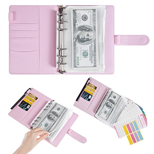 TC Logo Budget Binder Money Organizer with Zipper Envelops, Sheets for ...