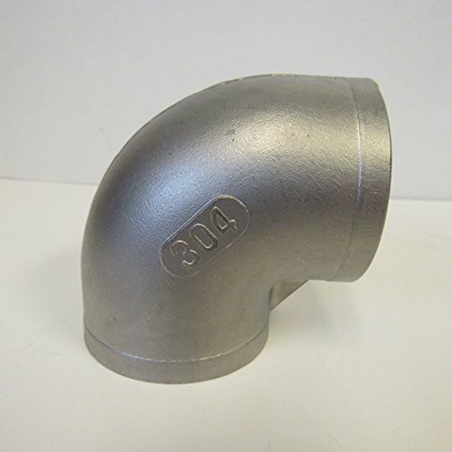 2 INCH 90 DEGREE ELBOW 304SS NPT THREAD: Amazon.com: Industrial ...