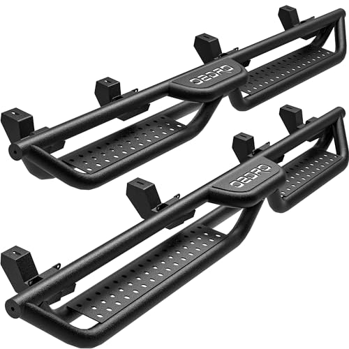 oEdRo 6 Inch Running Boards Compatible with 2020-2024 Jeep Gladiator JT ...