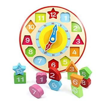 Amazon.com: Fisher-Price Fun-2-Learn Teaching Clock: Toys & Games