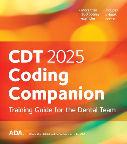 Mua CDT 2025 Coding Companion: Training Guide for the Dental Team trên ...