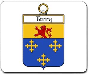Amazon.com: Terry Family Crest Coat of Arms Mouse Pad : Office Products